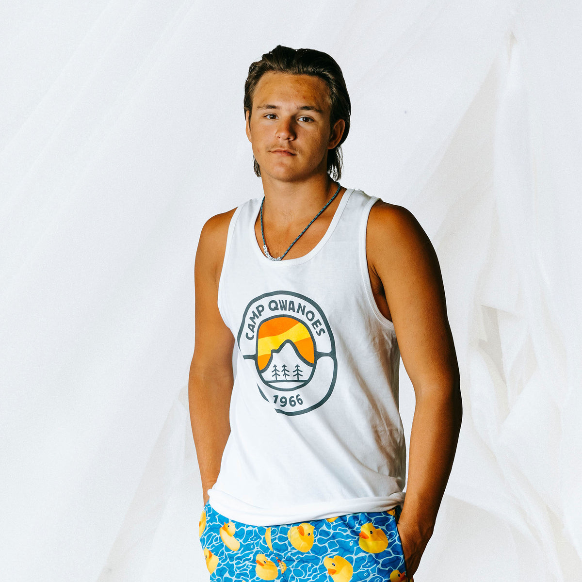 Camp Qwanoes 1966 Tank Top – Beach Betty's